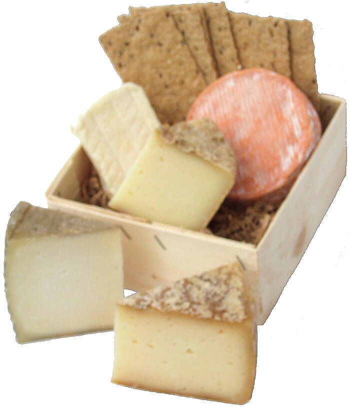 Für die Käseplatte: Ziegenkäse und Schafskäse im Paket